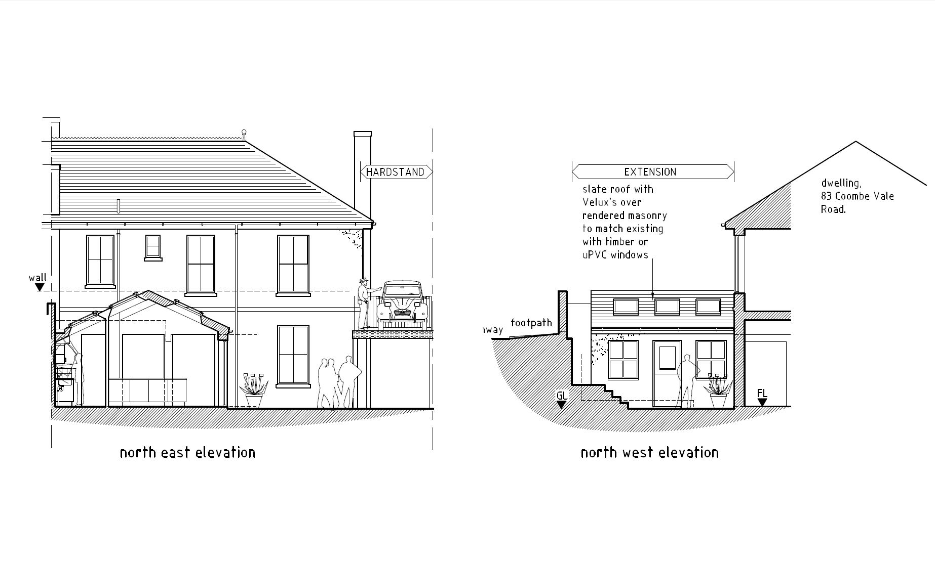 Kitchen extension & parking | DCF Planning and Design